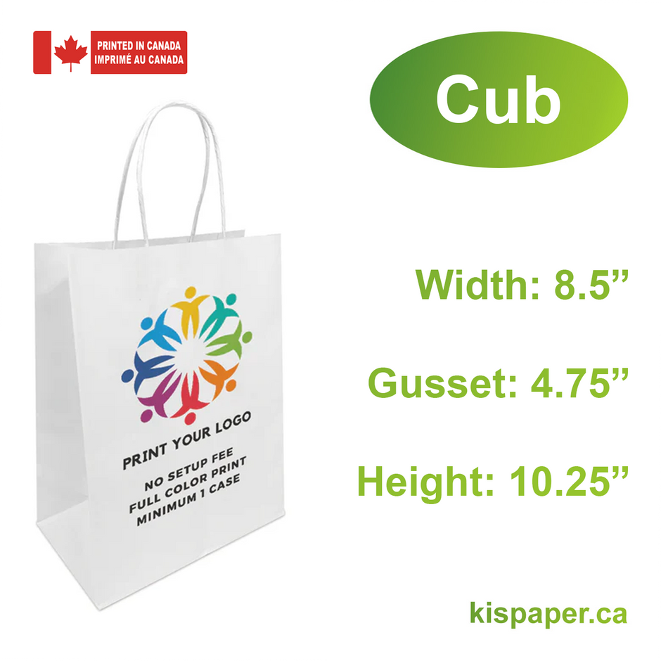 Custom Print Paper Bags Printed in Canada and other Packaging Products ...